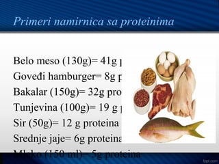 Proteini | PPT