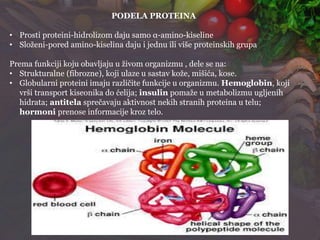 Proteini | PPTX