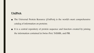 Protein information resource (PIR) | PPTX