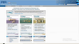 Protein information resource (PIR) | PPTX