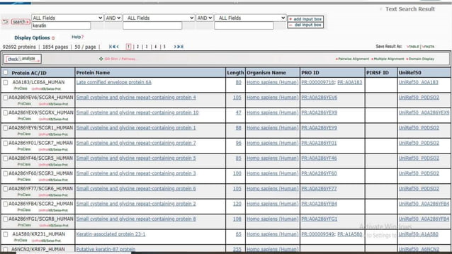 Protein information resource (PIR) | PPTX | Databases | Computer ...