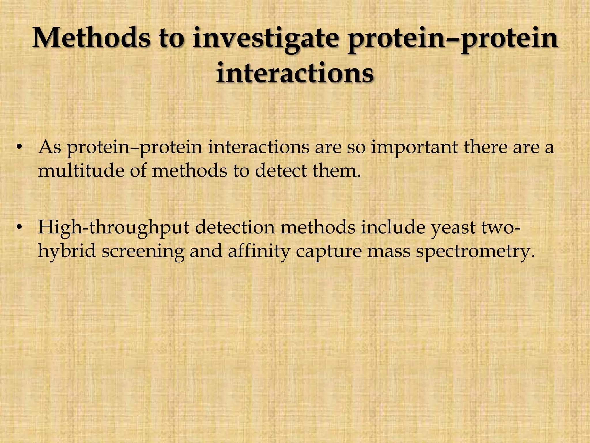 Protein Interaction Types By Kk Sahu Pptx
