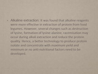 Protein isolates and concentrates | PPTX
