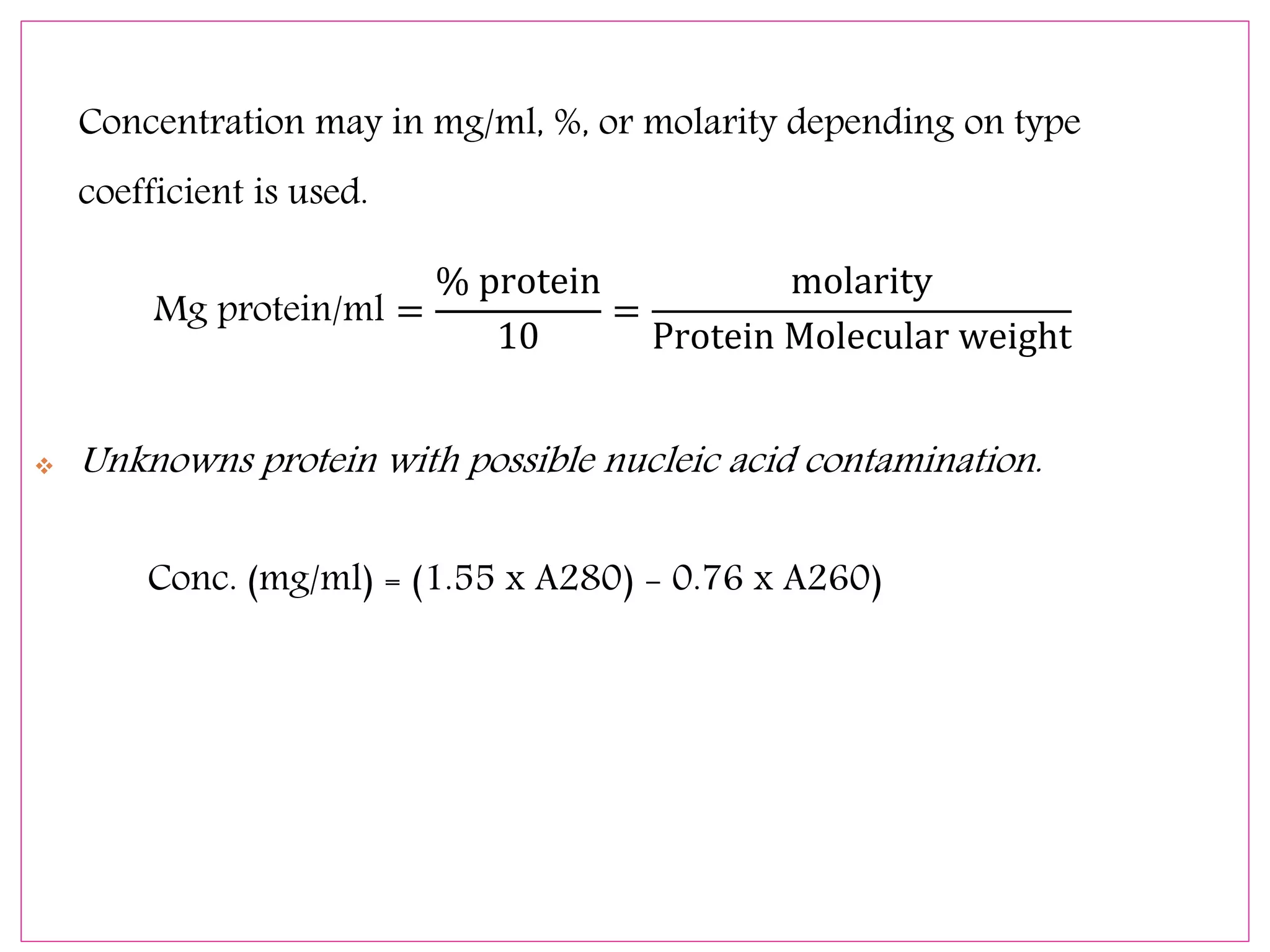 Protein isolation and quantification | PPTX