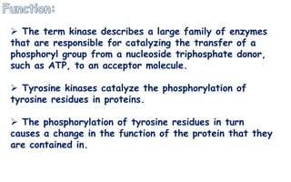 Anti-cancer as Protein kinase C & tyrosine inhibitor. | PPTX