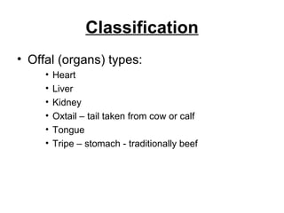 Protein; meat | PPT