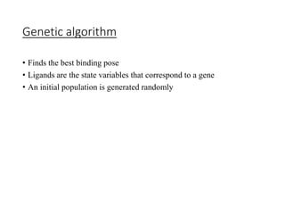 Protein ligand docking | PPTX