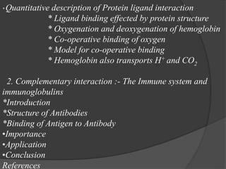 Protein ligand interaction by KK Sahu sir | PPT