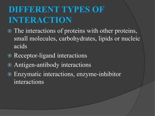 Protein ligand interaction 1 | PPTX