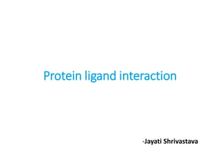 protein ligand interaction | PDF