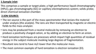 Protein mass spectrometry data analysis. | PPTX