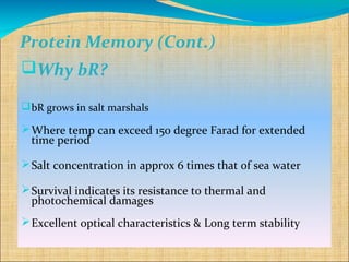Protein memory | PPT