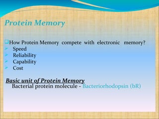Protein memory | PPT