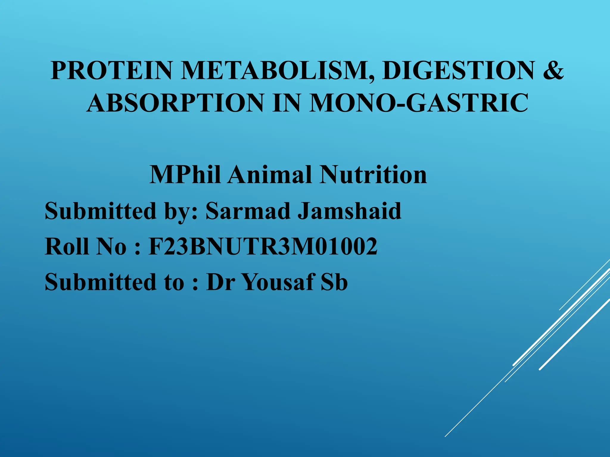 Protein Metabolism, Digestion and Absorption.pptx