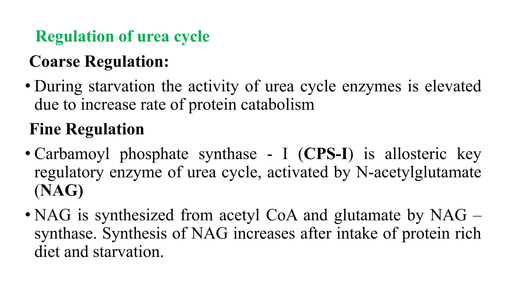 Protein metabolism transamination deamination, fate of ammonia, urea ...