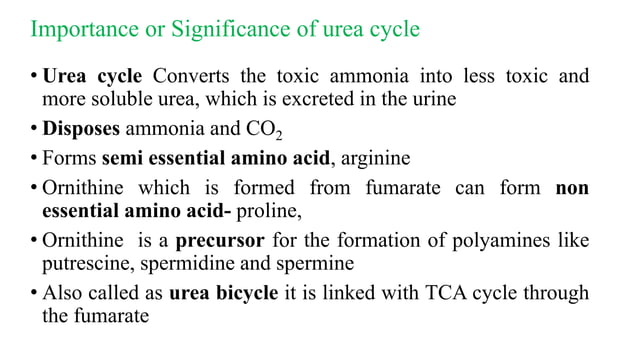 Protein metabolism transamination deamination, fate of ammonia, urea ...
