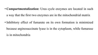 Protein metabolism transamination deamination, fate of ammonia, urea ...