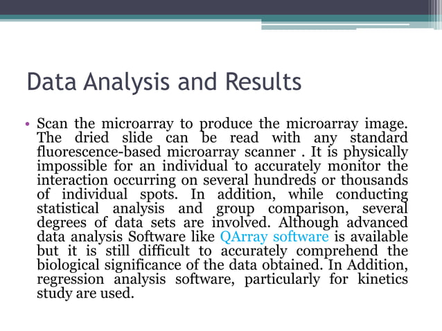 Protein microarray | PPTX