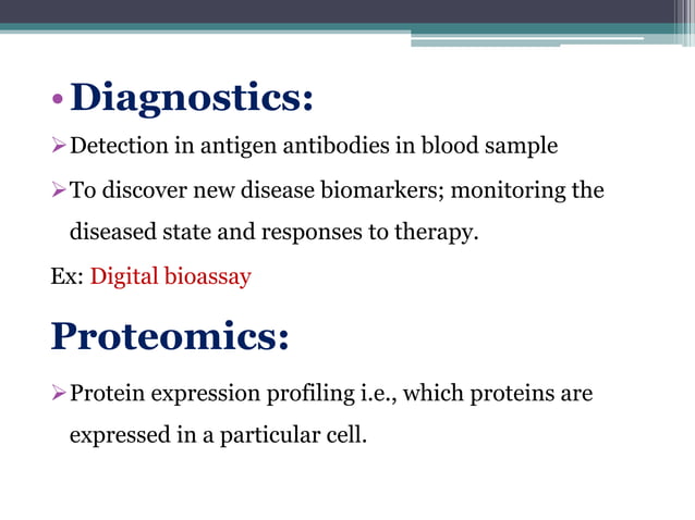 Protein micro array | PPTX