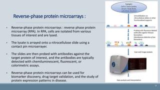 Protein microarray .pptx