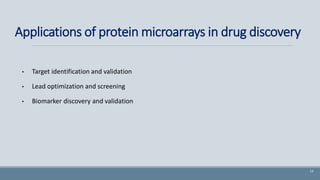 Protein microarray .pptx