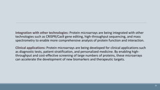 Protein microarray .pptx