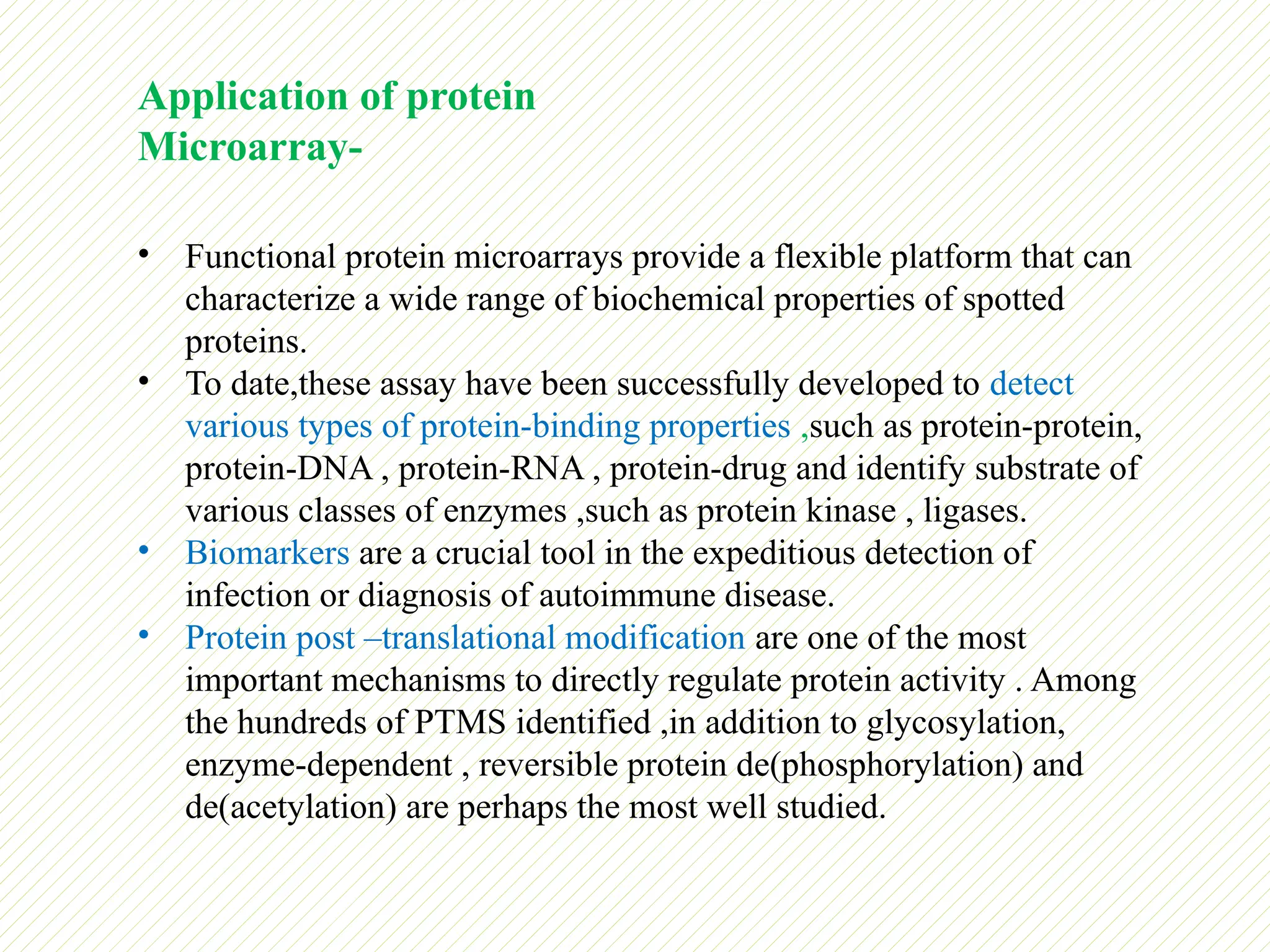 protein microarray matrix protein identification | PPT