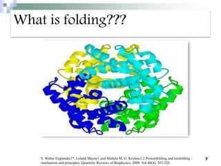 Protein misfolding & diseases | PPTX