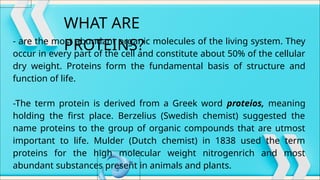protein synthesis about life and humanss | PPTX