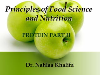 protein in human health and nutrition ppt | PPT
