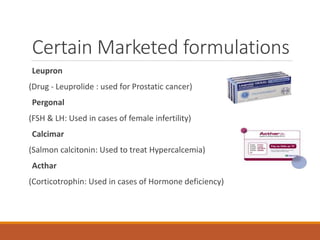 Protein & peptide drug delivery pawan.pptx
