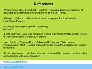 Protein photoactivation | PPTX | Chemistry | Science