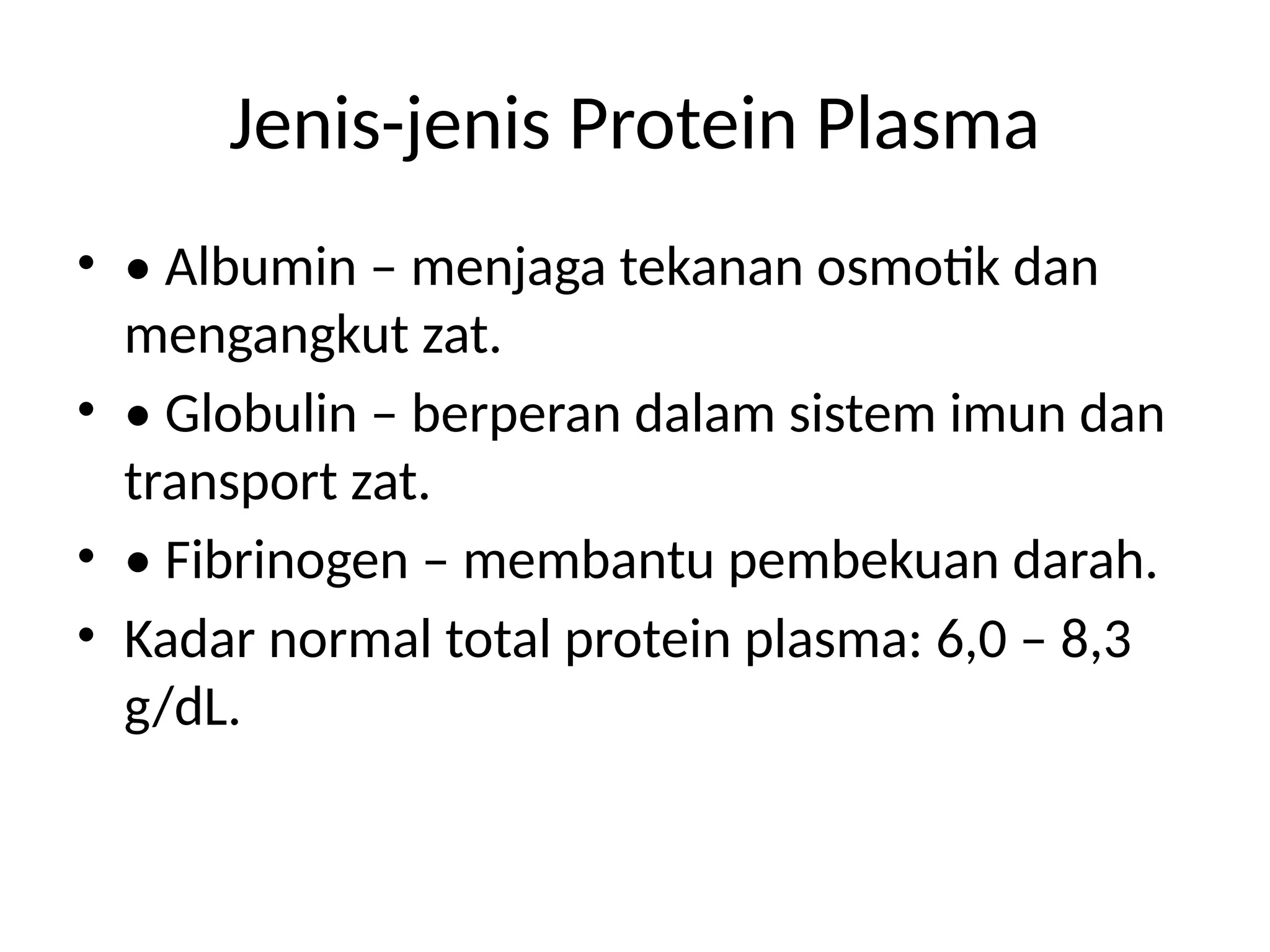 Protein Plasma dan Asam Amino dan bahasannya.PPTX