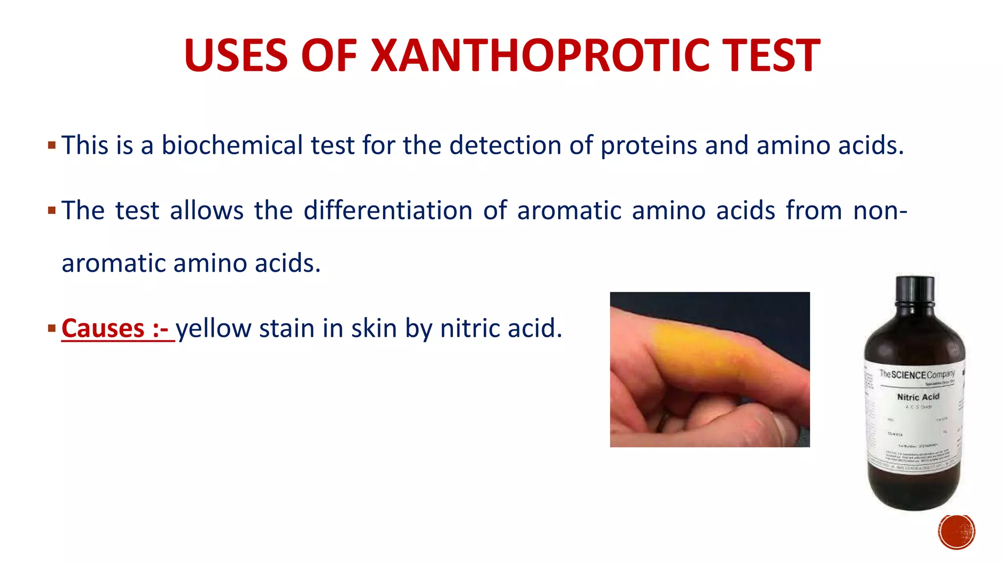 Test for Protein practical | PPTX