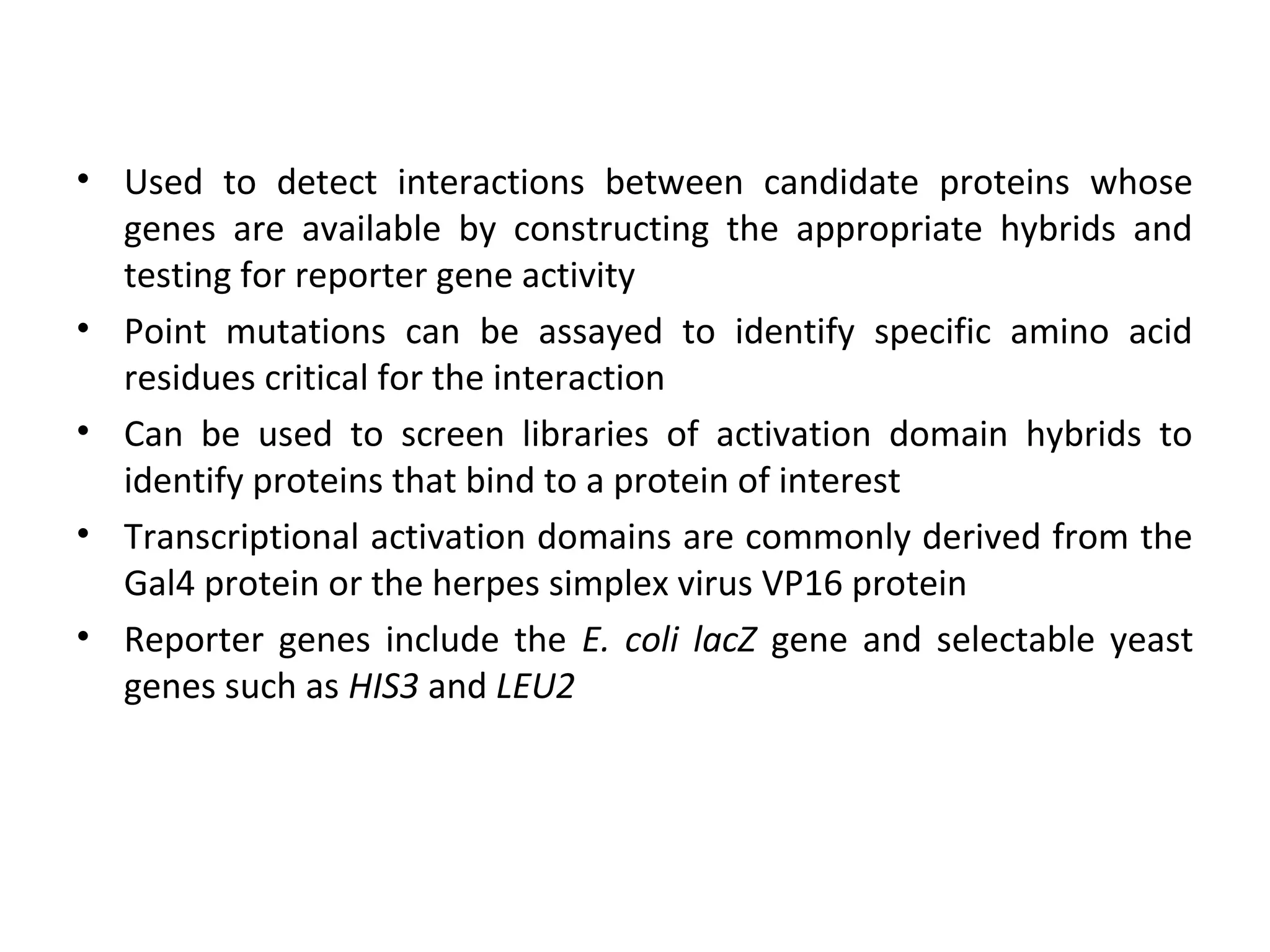Protein protein interaction | PPT