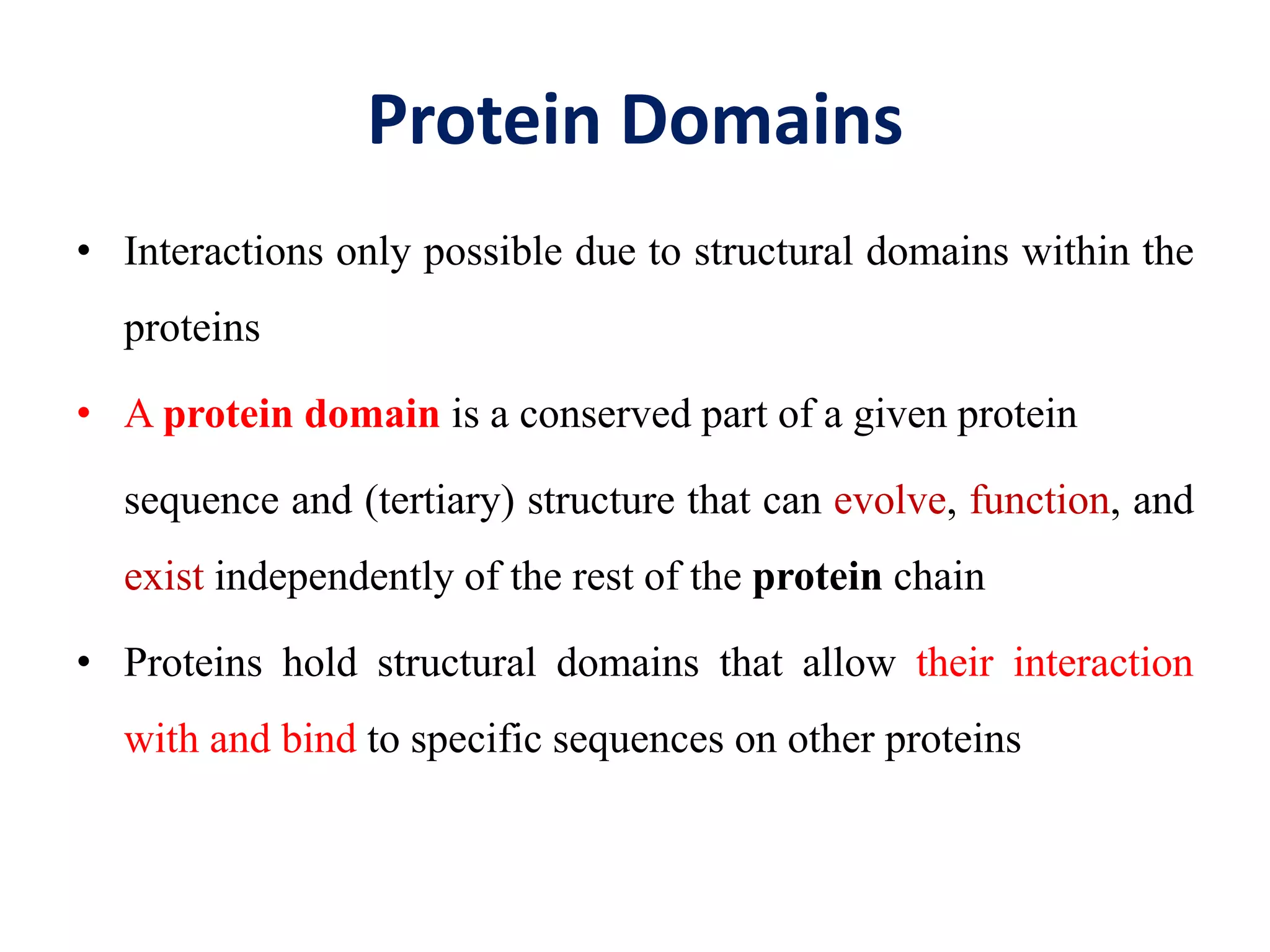 Protein protein interactions | PPTX