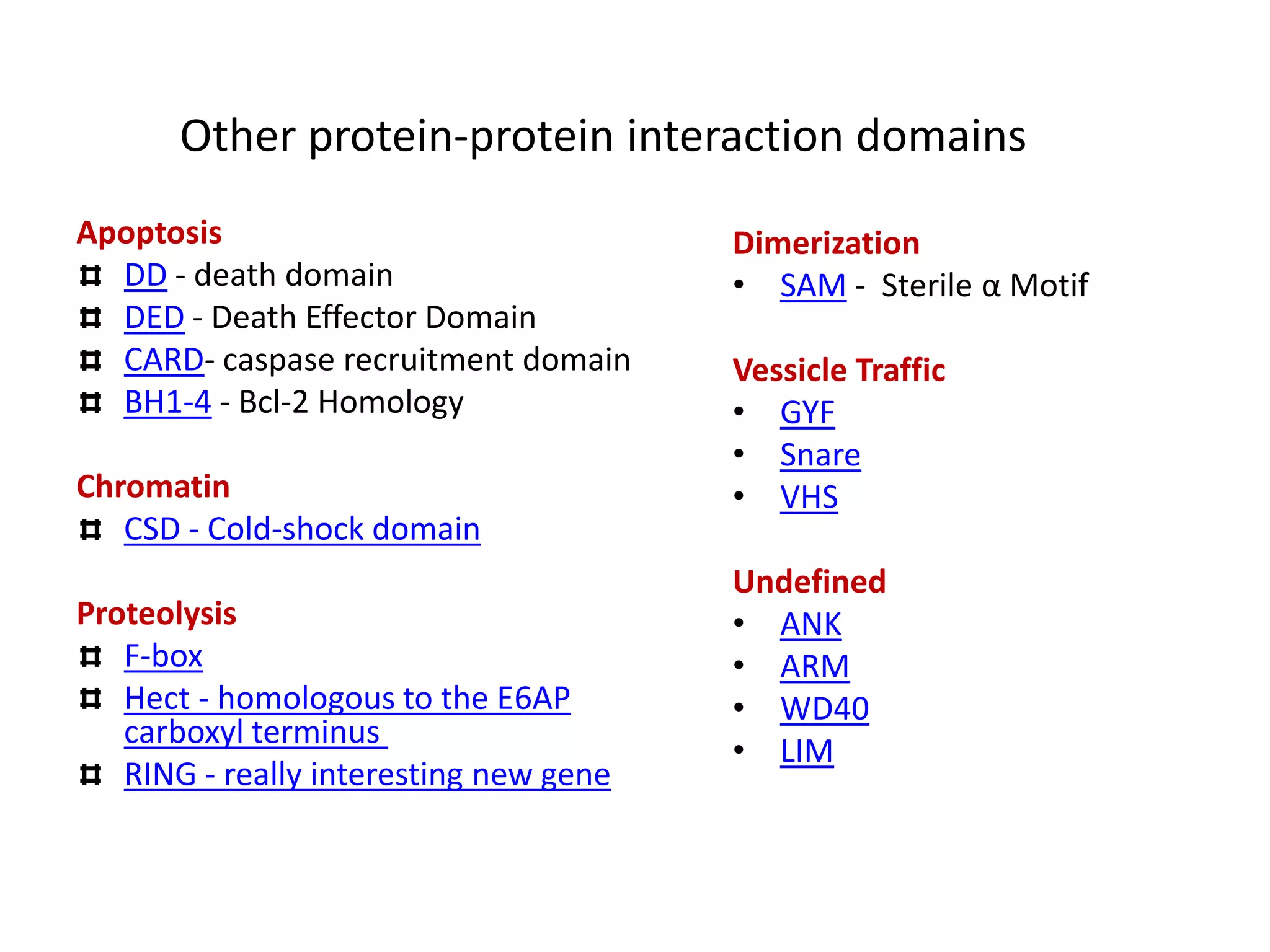 Protein protein interactions | PPTX
