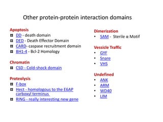 Protein protein interactions | PPTX