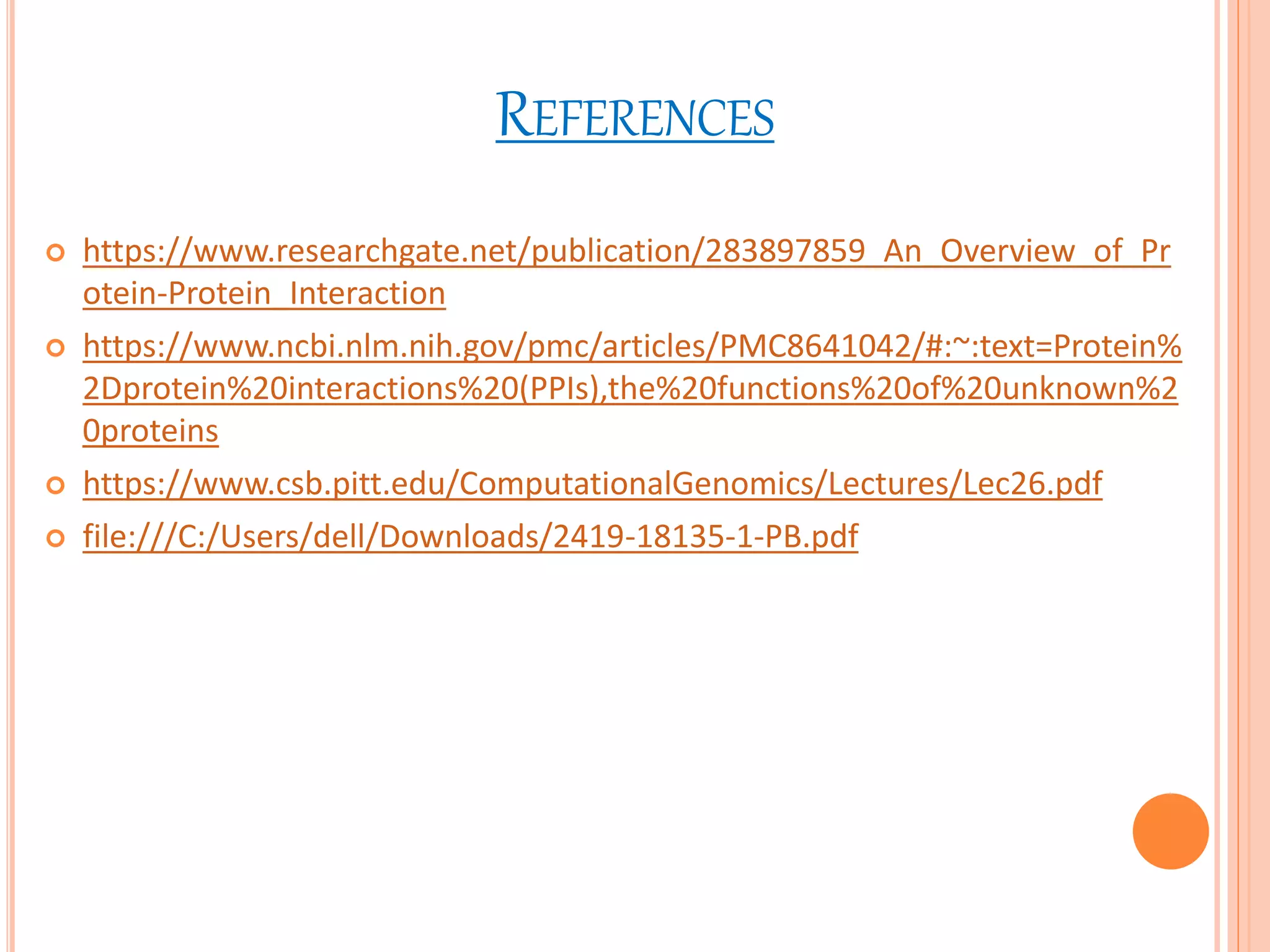 Protein protein interactions.pptx