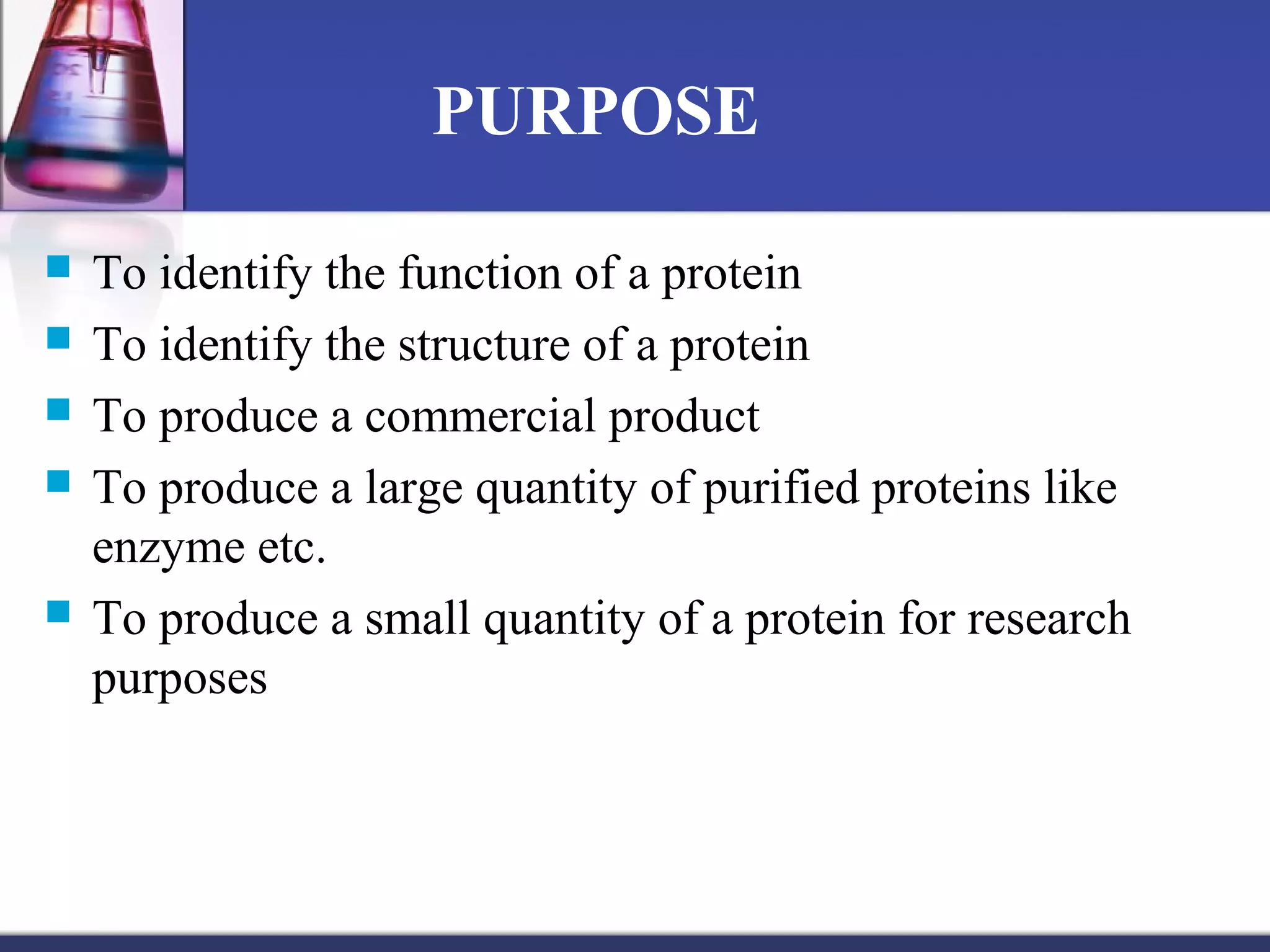 Protein purification techniques | PPT