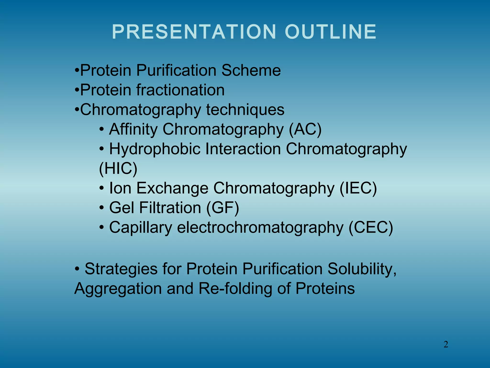 Protein Purification | PPT