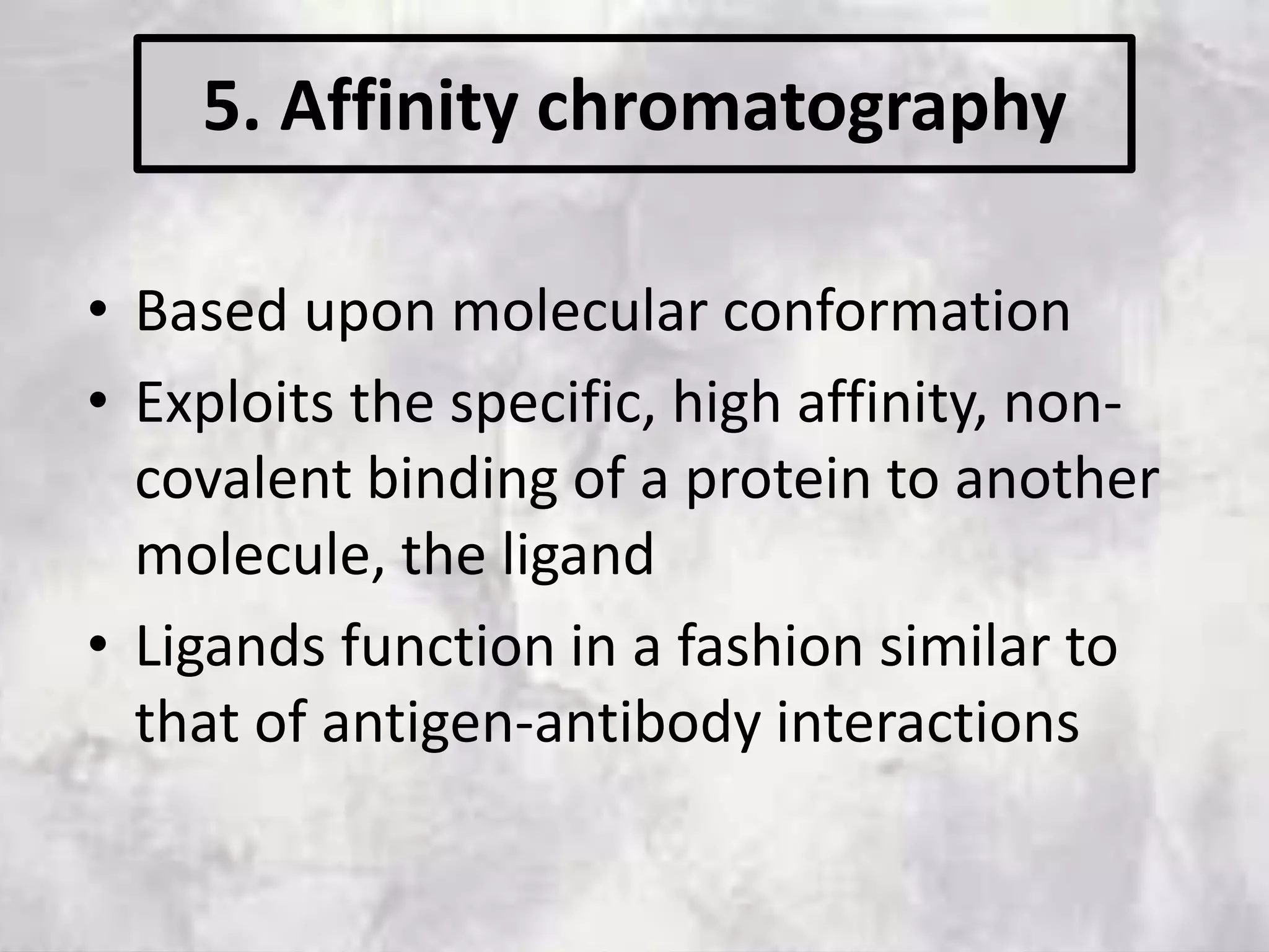Protein purification techniques | PPTX