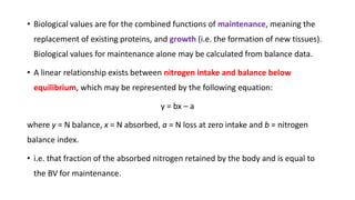 Protein quality determination in monogastric animals | PPTX