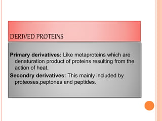 Proteins | PPTX