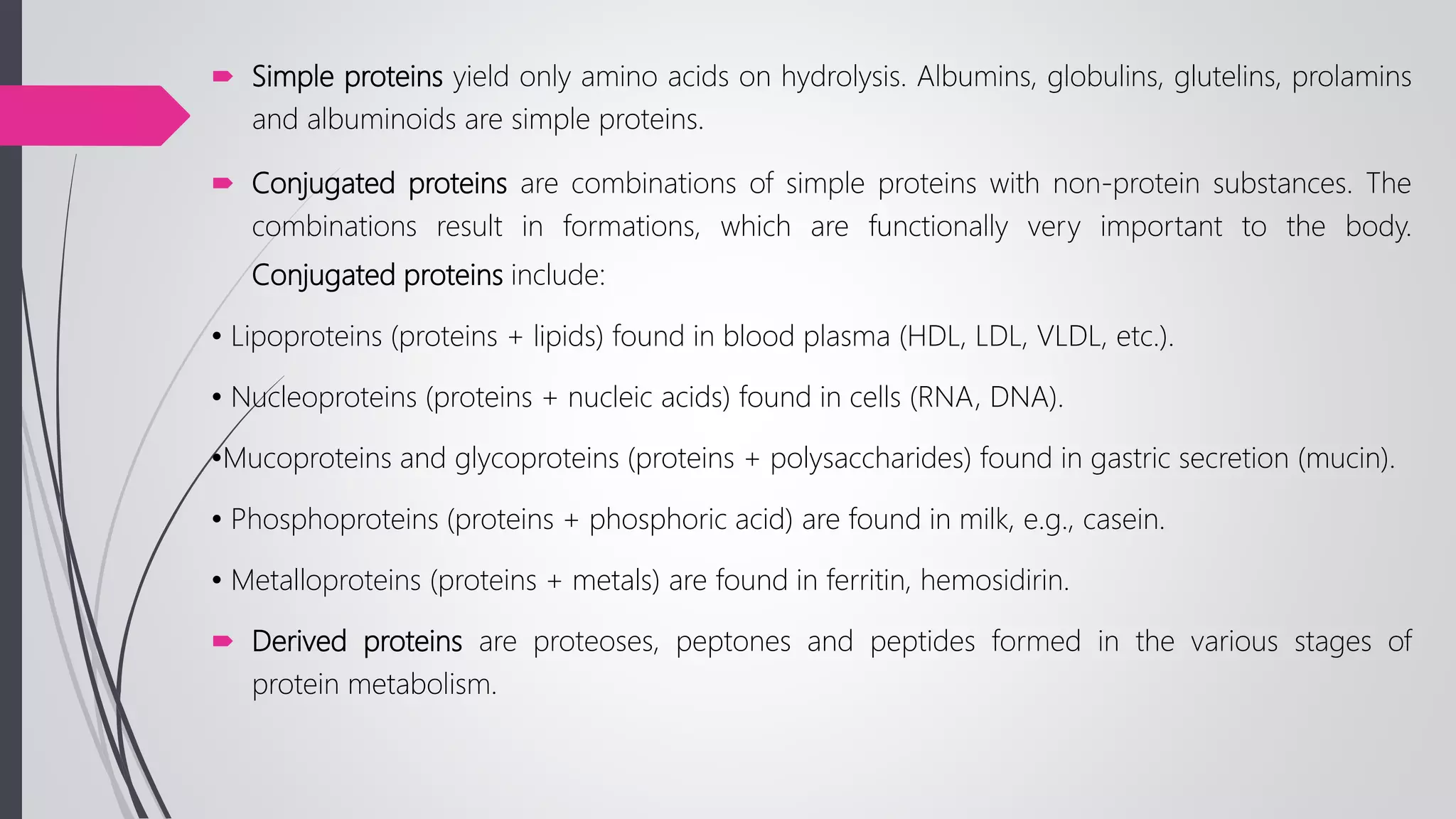 Proteins , INTRODUCTION, GOOD PROTEINS, BAD PROTEINS, STRUCTURE OF ...