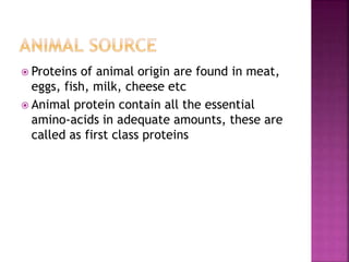 Proteins (UMAR TARIQ) | PPTX