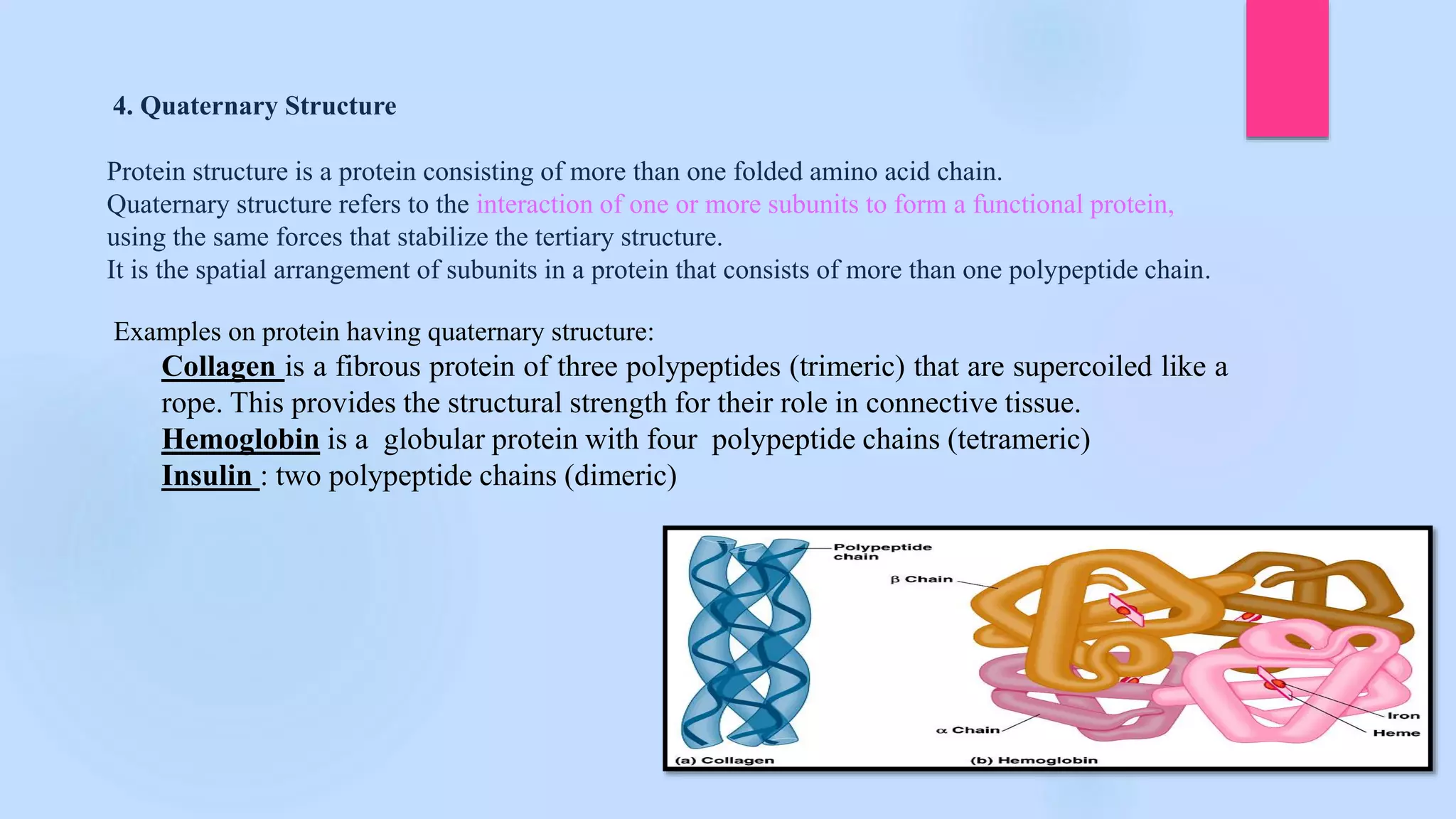 Proteins-Classification ,Structure of protein, properties and ...