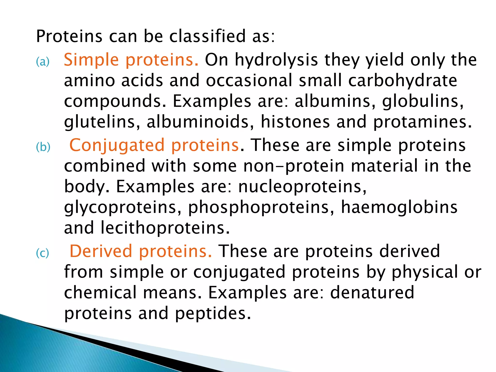 Proteins | PPTX