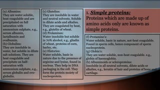 Proteins | PPTX