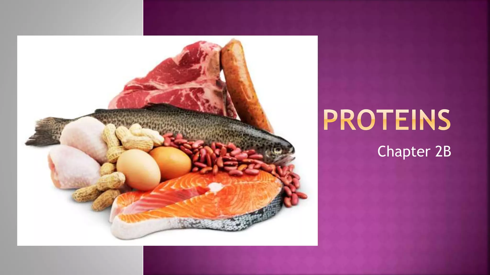 AS Biology - Proteins | PPTX